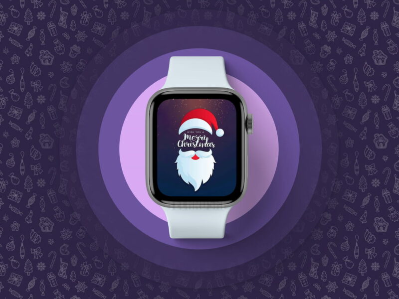 Download 2025 Free Christmas Apple Watch Faces | TechRushi